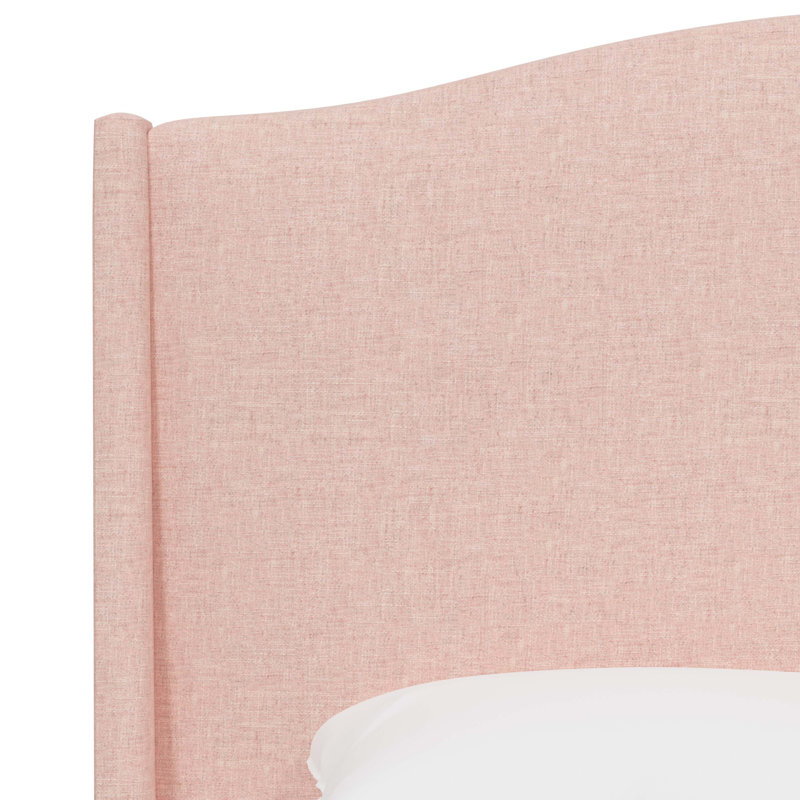 Red Barrel Studio® Claritha Upholstered Wingback Bed | Wayfair